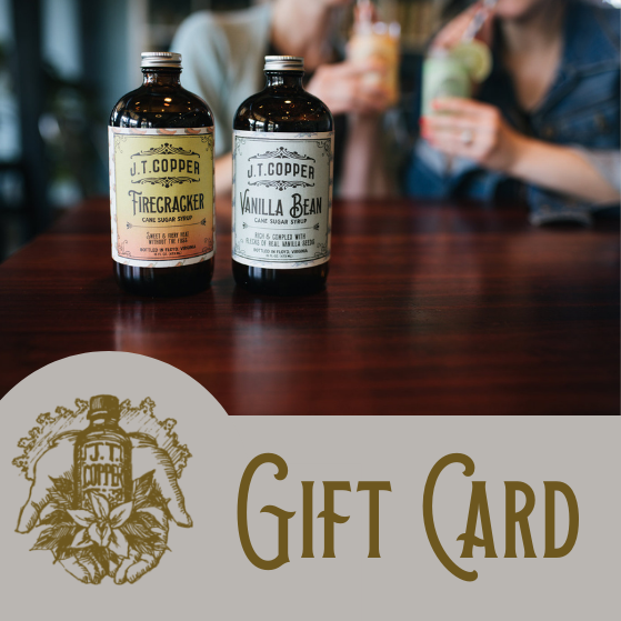 All Syrups – JT Copper Flavors